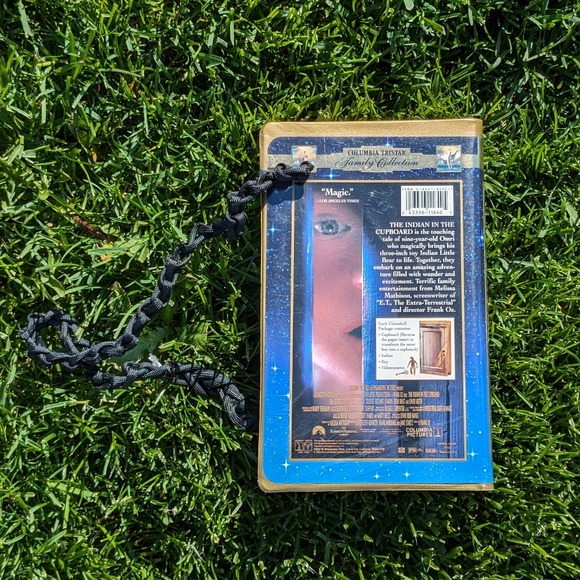 baby glynis | Accessories | Handmade Vhs Purse Indian In The Cupboard ...